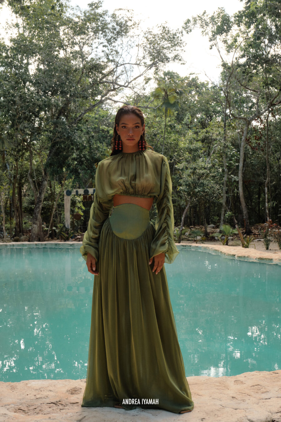 Andrea Iyamah Unveils SS24 Collection 'A Dance of Water'